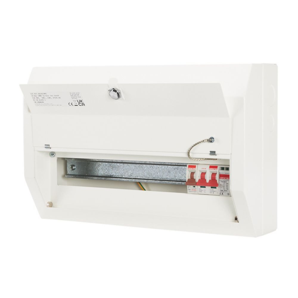 Contactum Defender 1.0 18-Module 14-Way Part-Populated Main Switch ...