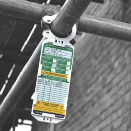 Essentials Scaffold Tag Inserts 10 Pack - Screwfix