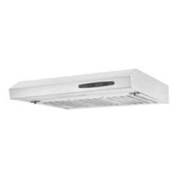 Essentials Cooker Hood 600mm Stainless Steel - Screwfix