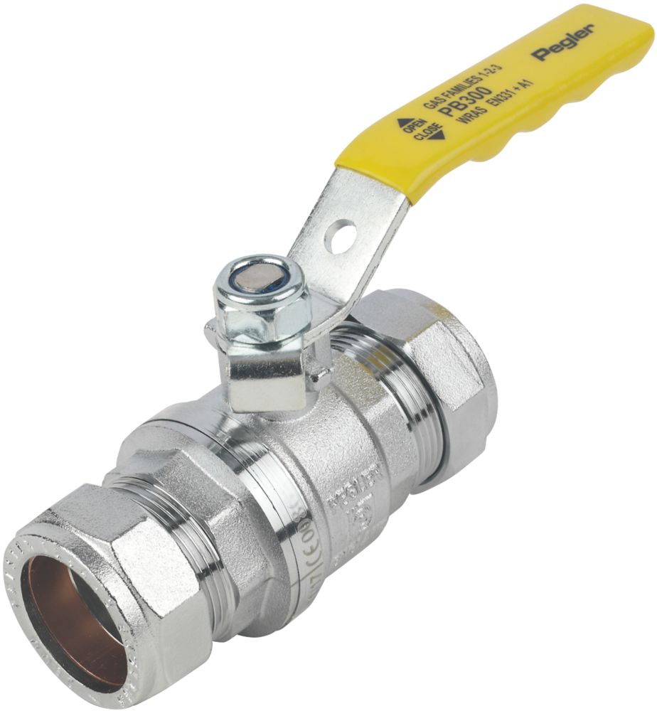 Pegler Ball Valves | Brassware, Valves & Taps | Screwfix.com