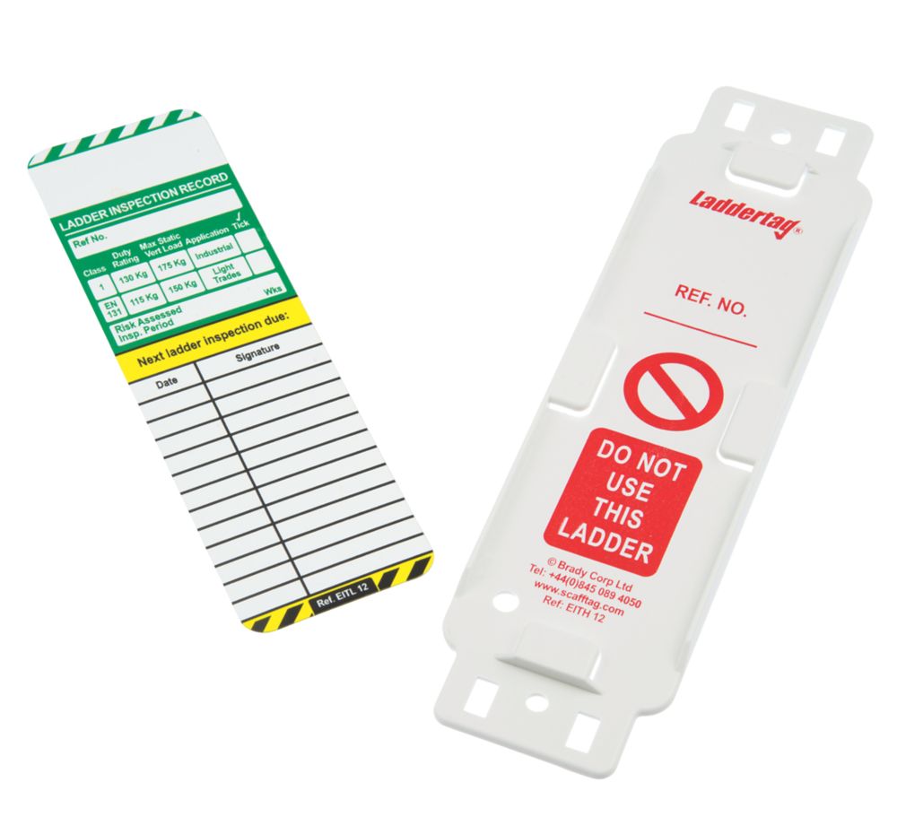Scafftag Laddertag Refill Holder & Insert - Screwfix