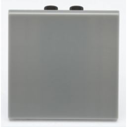 Knightsbridge Wide Rocker 20AX 2-Way Modular Light Switch Grey - Screwfix