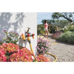 Hozelock 3-Way Flomax Tap Connector 1/2" - Screwfix