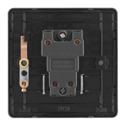 Arlec 10A 1-Gang Intermediate Switch Black Nickel - Screwfix