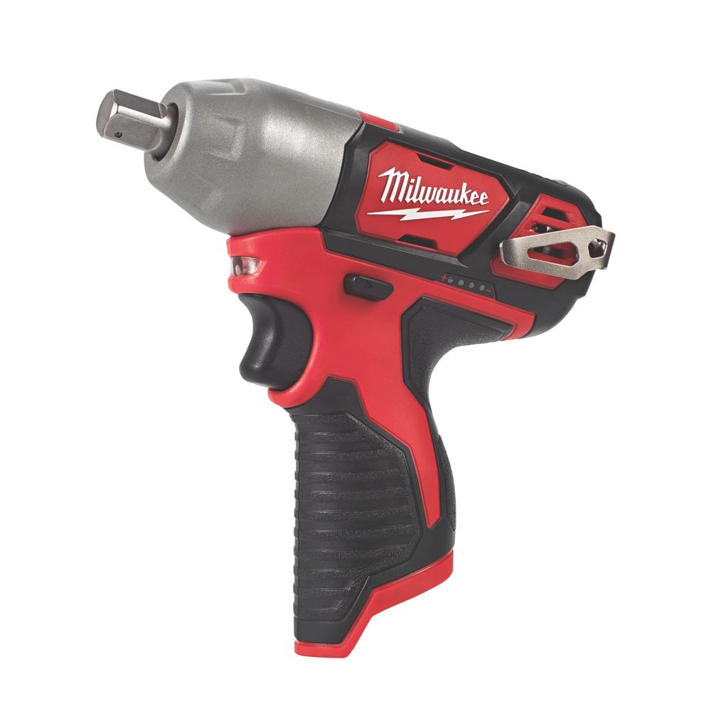 Milwaukee M12 BIW12-0 12V Li-Ion RedLithium Cordless Sub Compact Impact ...