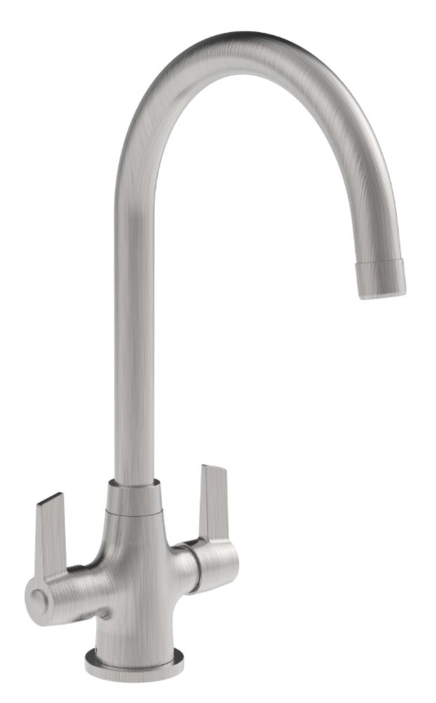 Bristan Echo Easyfit Kitchen Sink Mixer Tap Brushed Nickel | Kitchen ...