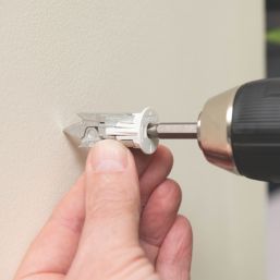 Corefix CFX124CS No Drill Heavy Duty Plasterboard Fixings 20mm x 44mm ...