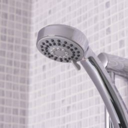 ETAL Pod Slide Rail Shower Kit Chrome - Screwfix