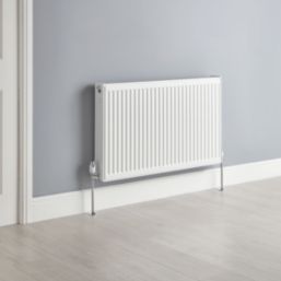 Flomasta 600mm x 1000mm 5832BTU White Type 22 Convector Radiator - Screwfix