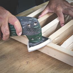 Trend AB/OSC/180A 180 Grit 6-Hole Punched Multi-Material Abrasive ...