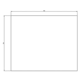 Country Living Meadow Ochre Kitchen Splashback 900mm x 750mm x 6mm ...