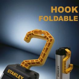 Stanley 13A 3-Gang Unswitched Power Strip With Foldable Hook Black 3m ...