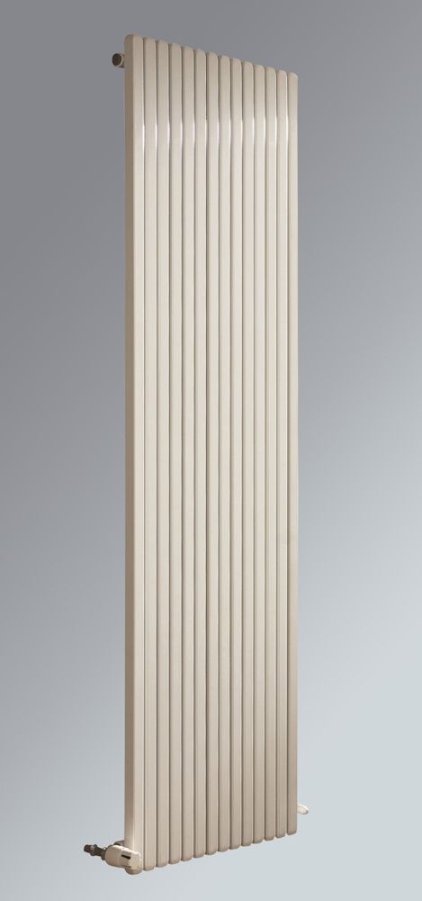 Ximax Espacio Square 1800mm x 550mm 4611BTU White Vertical Designer ...