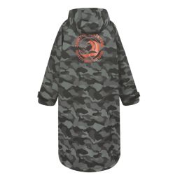 Regatta Adult Changing Robe Grey/ Black Camo Small / Medium 35-44 ...