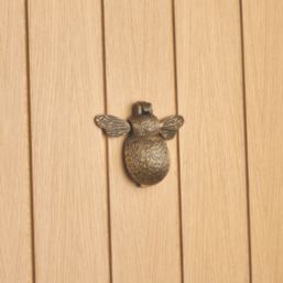 Hardware Solutions Door Knocker Bumble Bee Antique Brass 127mm x 98mm ...