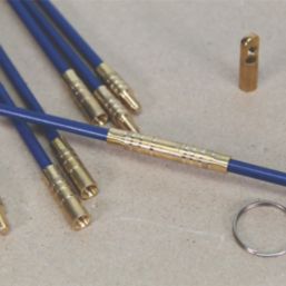 Faithfull 4mm Mini-Flex Cable Access Kit 3.3m 15 Pieces - Screwfix