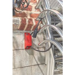 Mottez Wall Lock Anchor Red One Size 50mm - Screwfix