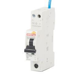 Contactum Defender 45A 30mA Type A SP B Curve Compact RCBO - Screwfix