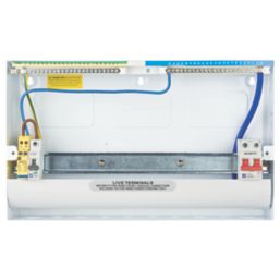 Lewden PRO 22-Module 18-Way Part-Populated Main Switch Consumer Unit ...