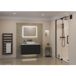 Sensio Glimmer Pro Rectangular Seamless Edge CCT Mirror With 2295lm LED ...