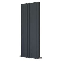 Ximax 1500mm x 595mm 4532BTU Anthracite Vertical Designer Radiator ...