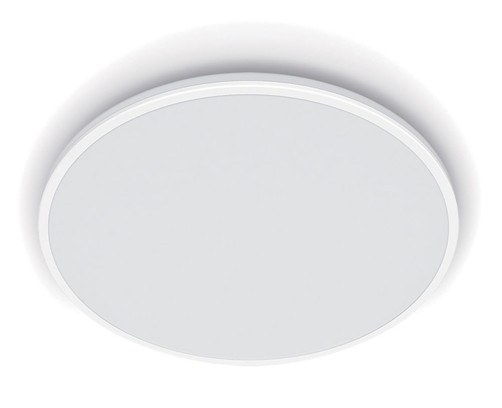 WiZ Aura RGB & White LED Wifi-Connected Rune Ceiling Lamp White 21W ... WiZ Aura RGB & White LED Wifi-Connected Rune Ceiling Lamp White 21W ...