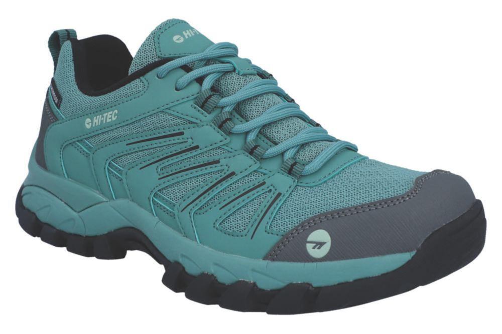 Hi-Tec Campana Low Size 8 Womens Blue Waterproof Non Safety Trainers ...