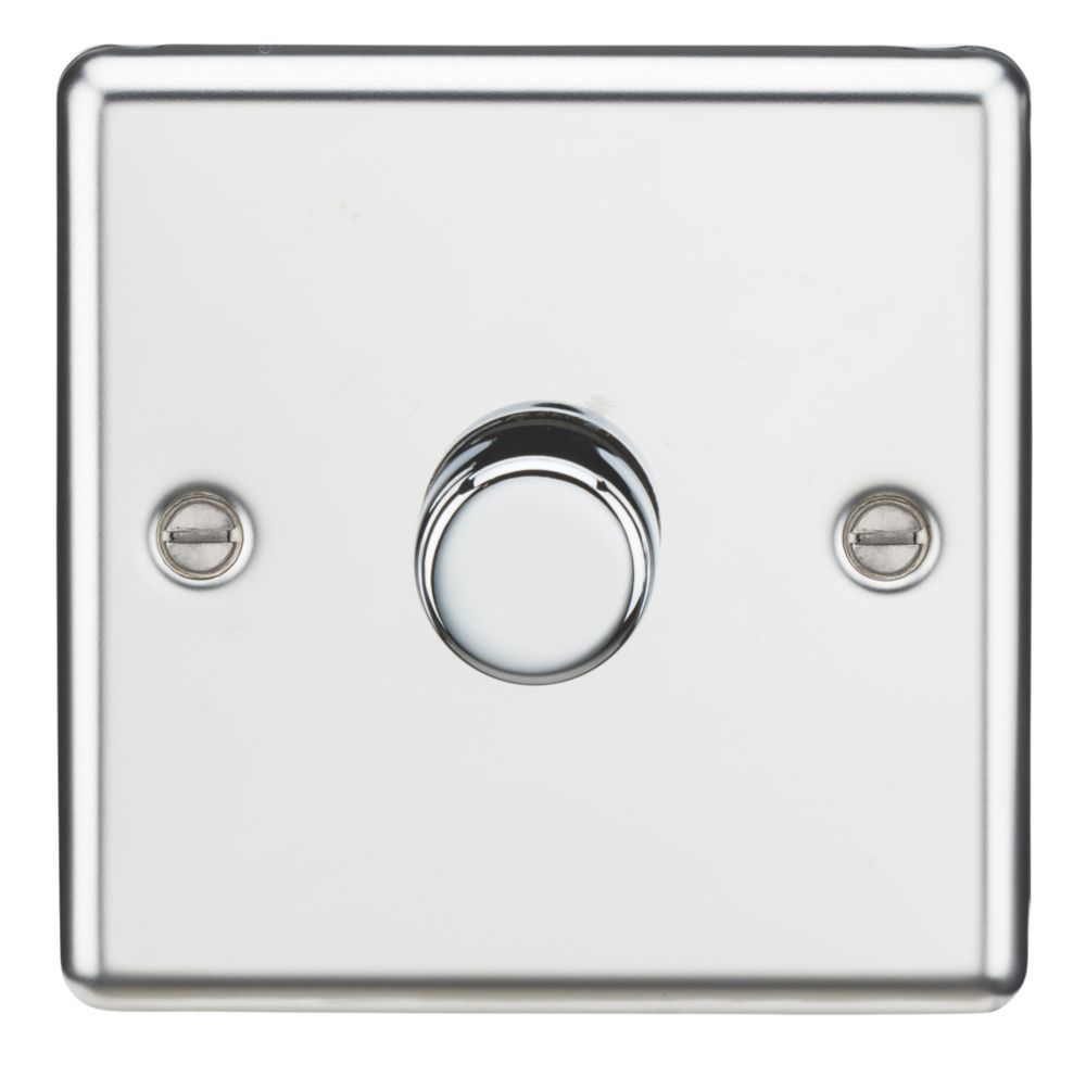 Knightsbridge 1-Gang 2-Way LED Intelligent Dimmer Switch Polished ...