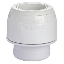 Hep2O Plastic Push-Fit Keyless Stop End 22mm - Screwfix