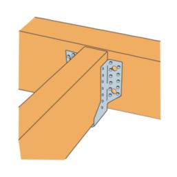 Simpson Strong-Tie Face Fix Joist Hangers 47mm x 77mm 10 Pack - Screwfix