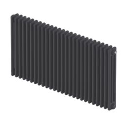 Acova 600mm x 1226mm 5403BTU Blue Night Horizontal 3 Column Radiator ...