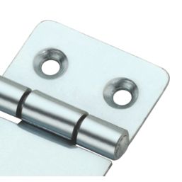 Smith & Locke Hasp & Staple Silver Zinc-Plated 90mm - Screwfix