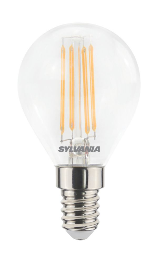 Sylvania TOLEDO RETRO E14 Mini Globe LED Light Bulb 470lm 4.5W - Screwfix
