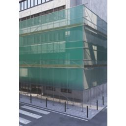 Scaffold Debris Netting Green 50m - Screwfix