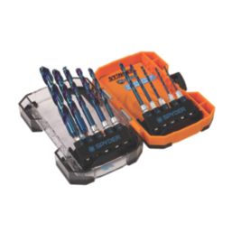 Spyder Stinger Hex Shank Metal Drill Bits 10 Piece Set - Screwfix