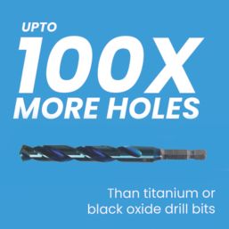 Spyder Stinger Hex Shank Metal Drill Bits 10 Piece Set - Screwfix