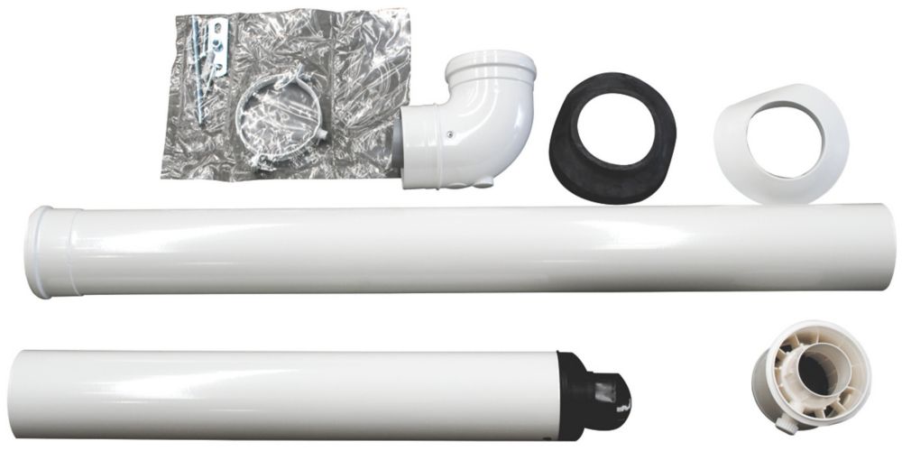 Ideal Heating Raised Horizontal Flue Kit 60/100mm | Flues & Boiler ...