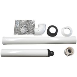 Ideal Heating Raised Horizontal Flue Kit 60/100mm - Screwfix