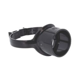 FloPlast Strap Boss Black 110mm - Screwfix