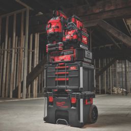 Milwaukee Packout 2 + 1 Drawer Tool Box 16.2" - Screwfix
