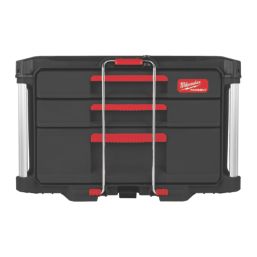 Milwaukee Packout 2 + 1 Drawer Tool Box 16.2" - Screwfix