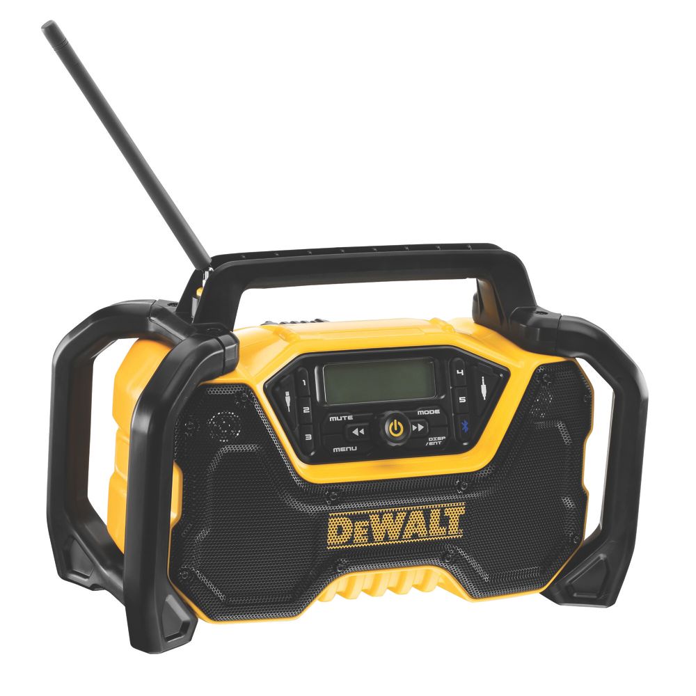 DEWALT DCR029-GB 230V or 12/18V DAB / FM Compact Bluetooth Radio - Screwfix