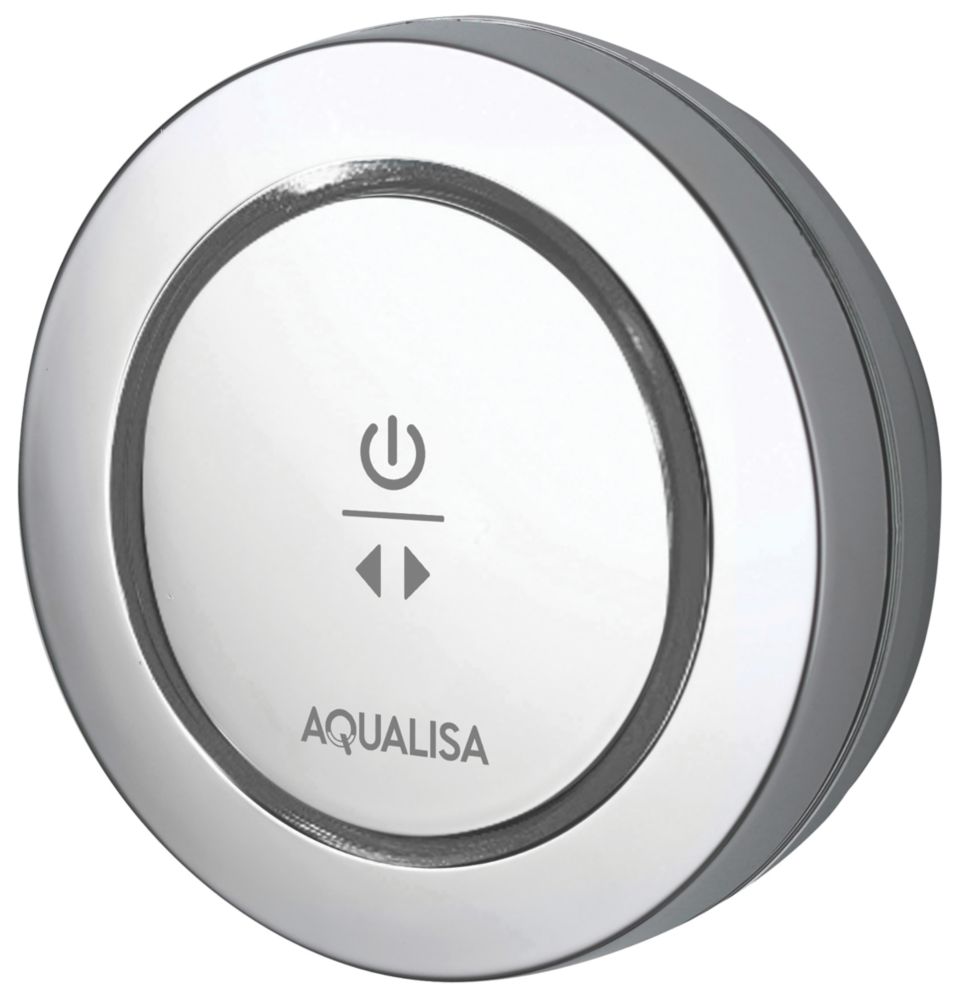 Aqualisa Smart Link Wired Remote Control Chrome - Screwfix