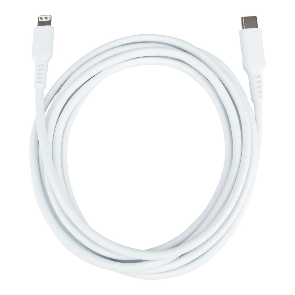 Essentials USB-C to Lightning Charging Cable 2m - Screwfix