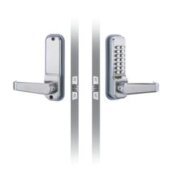 Codelocks Medium Duty Push-Button Lock 58mm Stainless Steel - Screwfix
