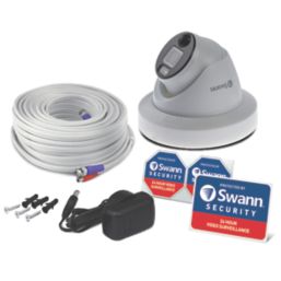 Swann Enforcer SWPRO-1080DER-EU White Wired 1080p Indoor & Outdoor Dome ...