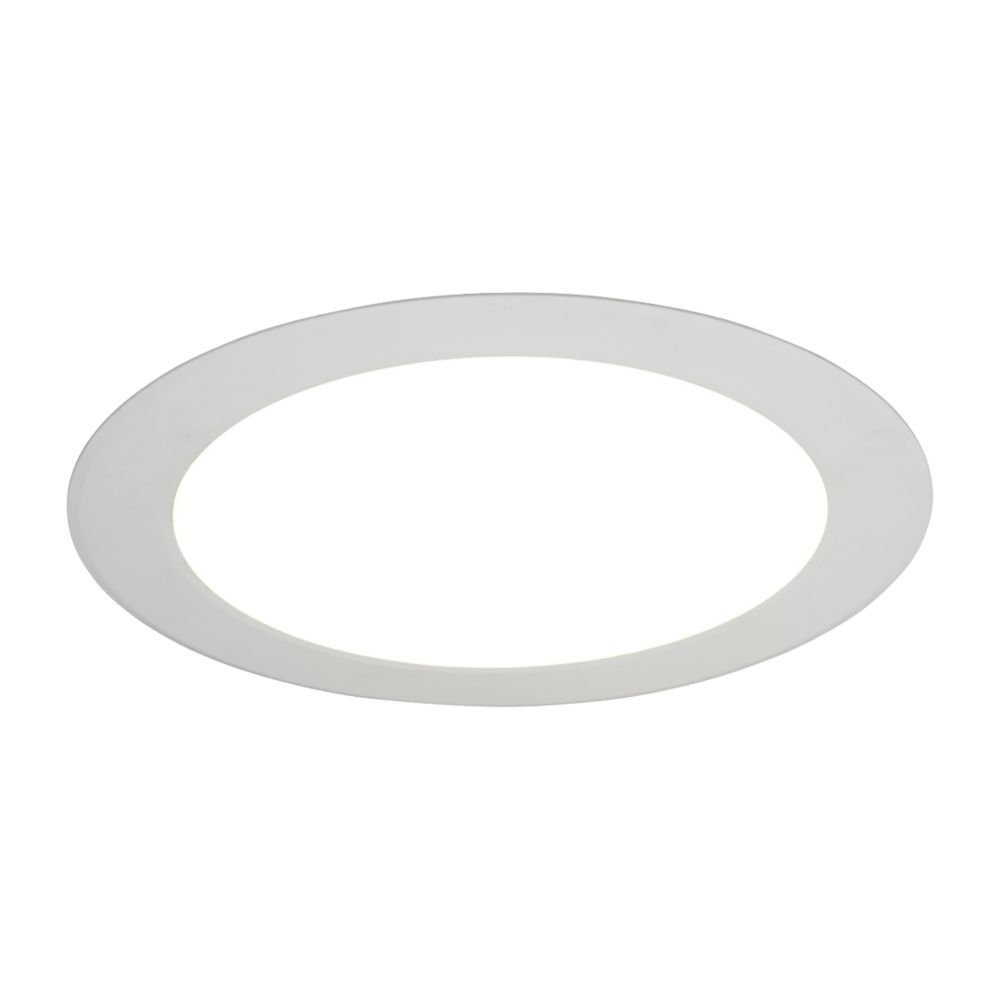 4lite Fixed LED Slim Downlights White 25W 2500lm 4 Pack - Screwfix