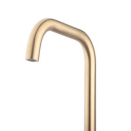 Swirl Divine Tap Brushed Brass - Screwfix
