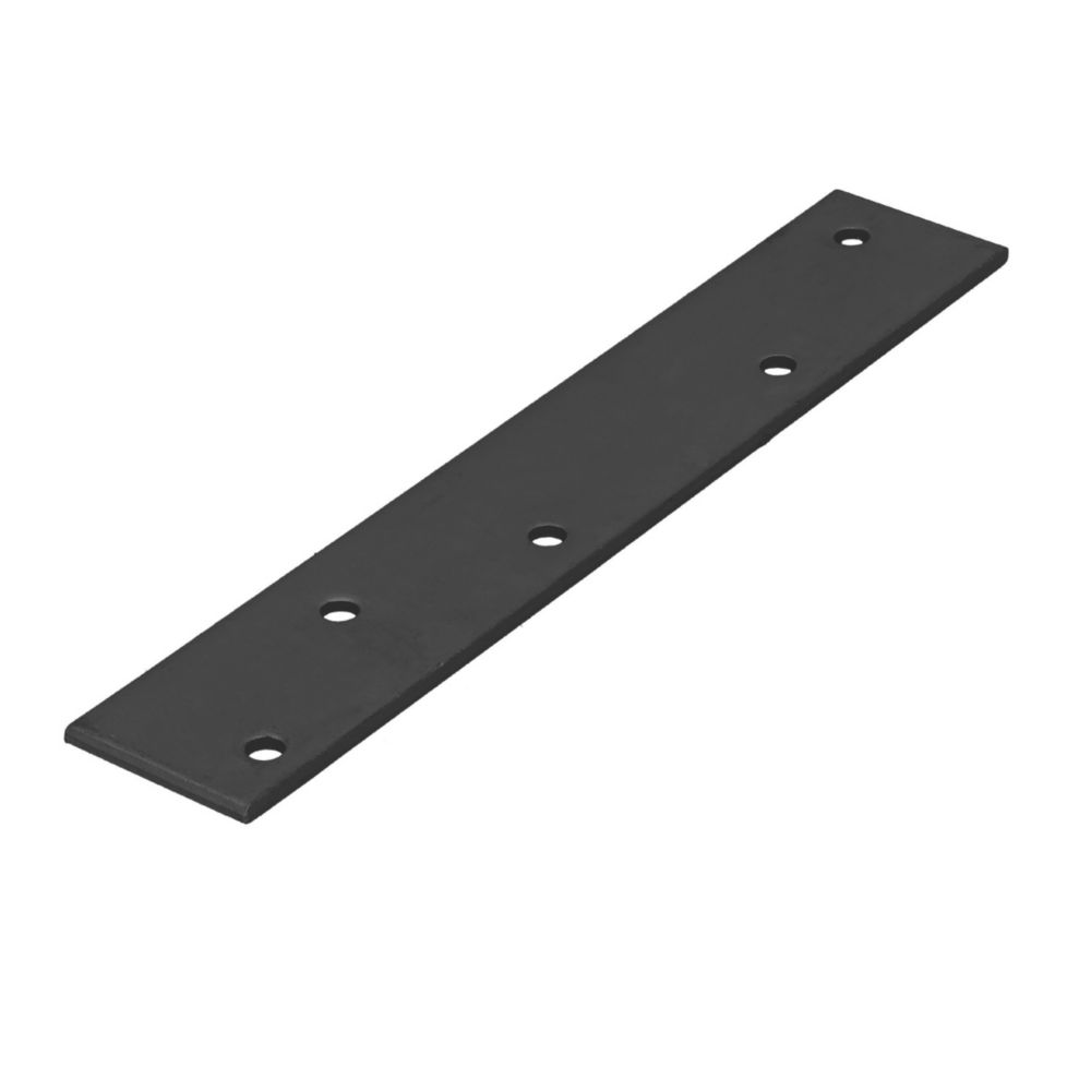 Magnodur Mending Plates Black 170mm x 30mm x 2mm 10 Pack - Screwfix