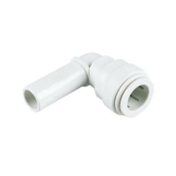 JG Speedfit Plastic Push-Fit Equal 90° Stem Elbow 10mm - Screwfix